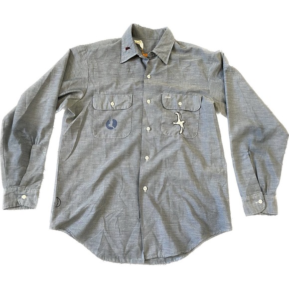 Big Mac | Shirts | Vintage Hippy Big Mac Jcpenny Chambray Medium Shirt ...